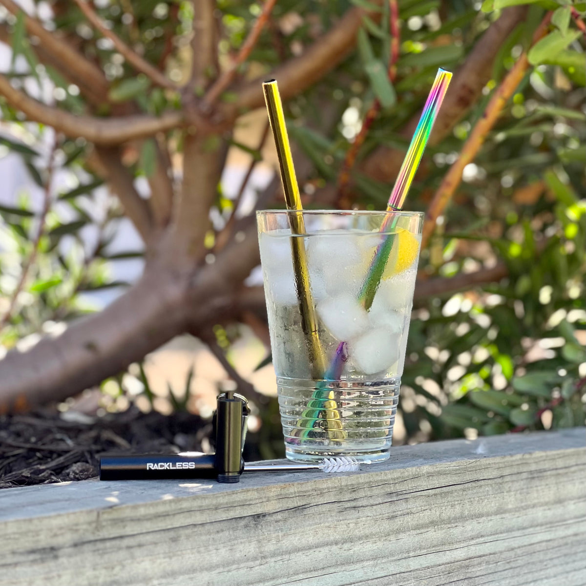 3-in-1 Telescopic Travel Straw – Rackless Awning Mount System