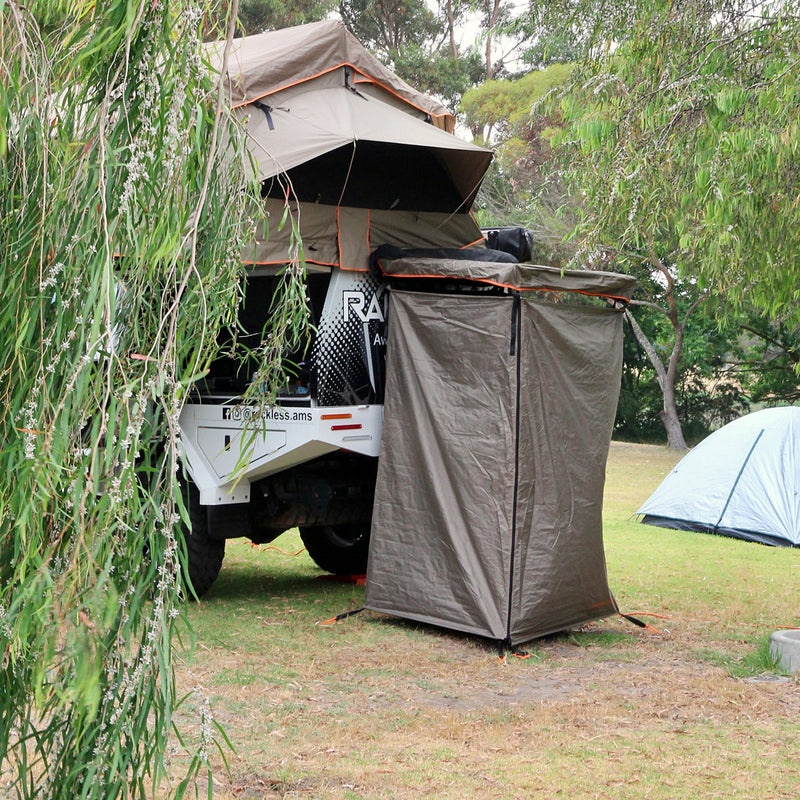 Darche Eclipse Cube Shower Tent – Rackless Awning Mount System